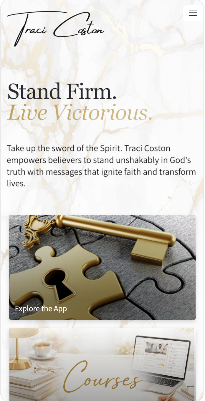 Traci Coston | Faith, Truth & Encouragement
